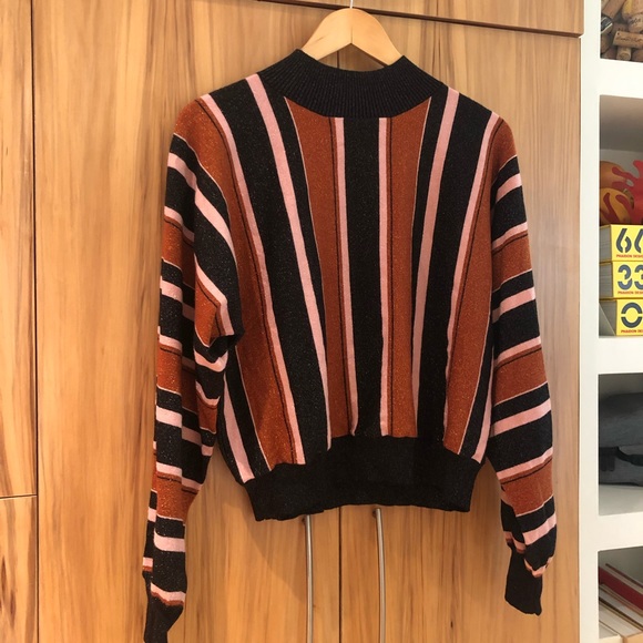 MINKPINK | Sweaters | Shimmer Glitter Holiday Sweater | Poshmark